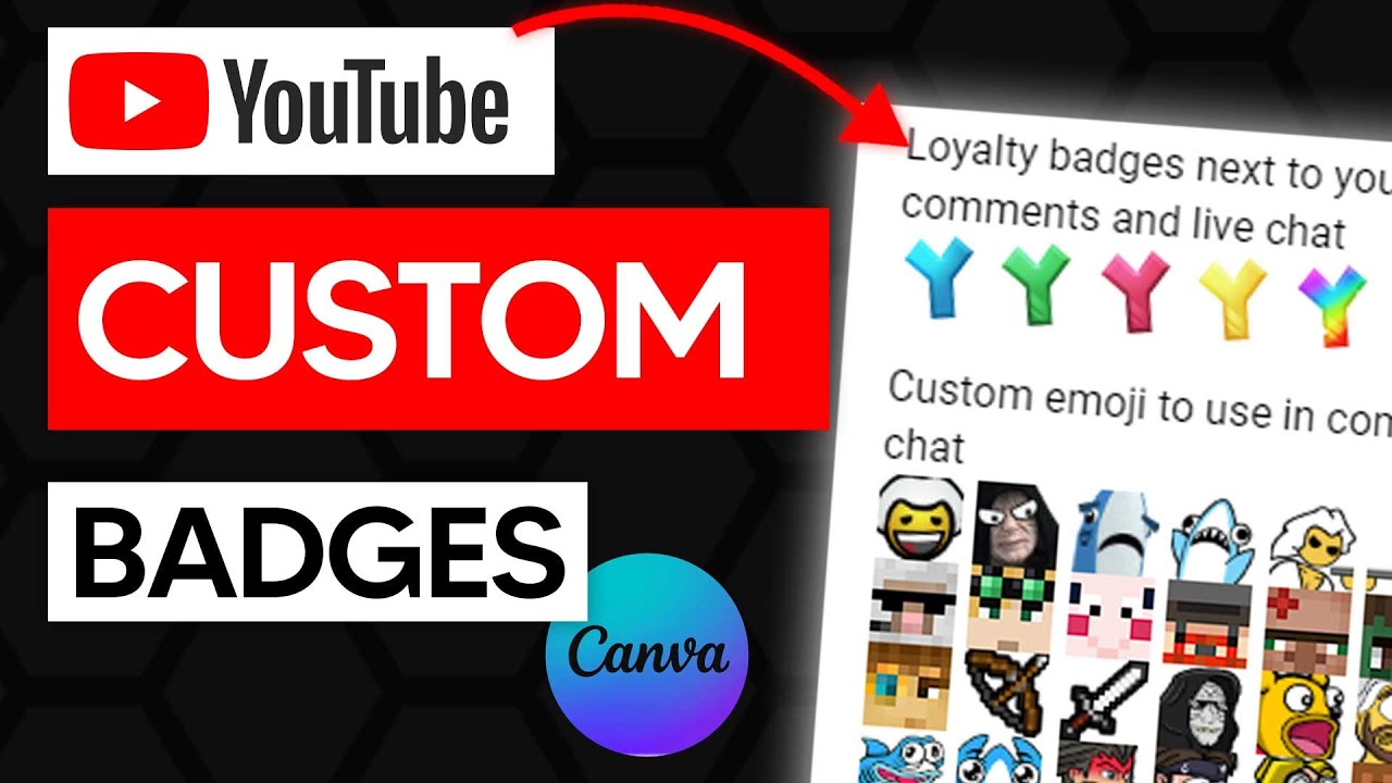 How To Design Channel Membership Badges For Beginner Tutorial
