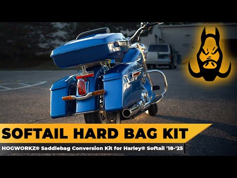 How To Install Hogworkz Softail Saddlebag Conversion Kit