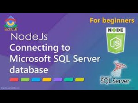 Step By Step Create A Node Js Sql Server Connection Using Mssql With