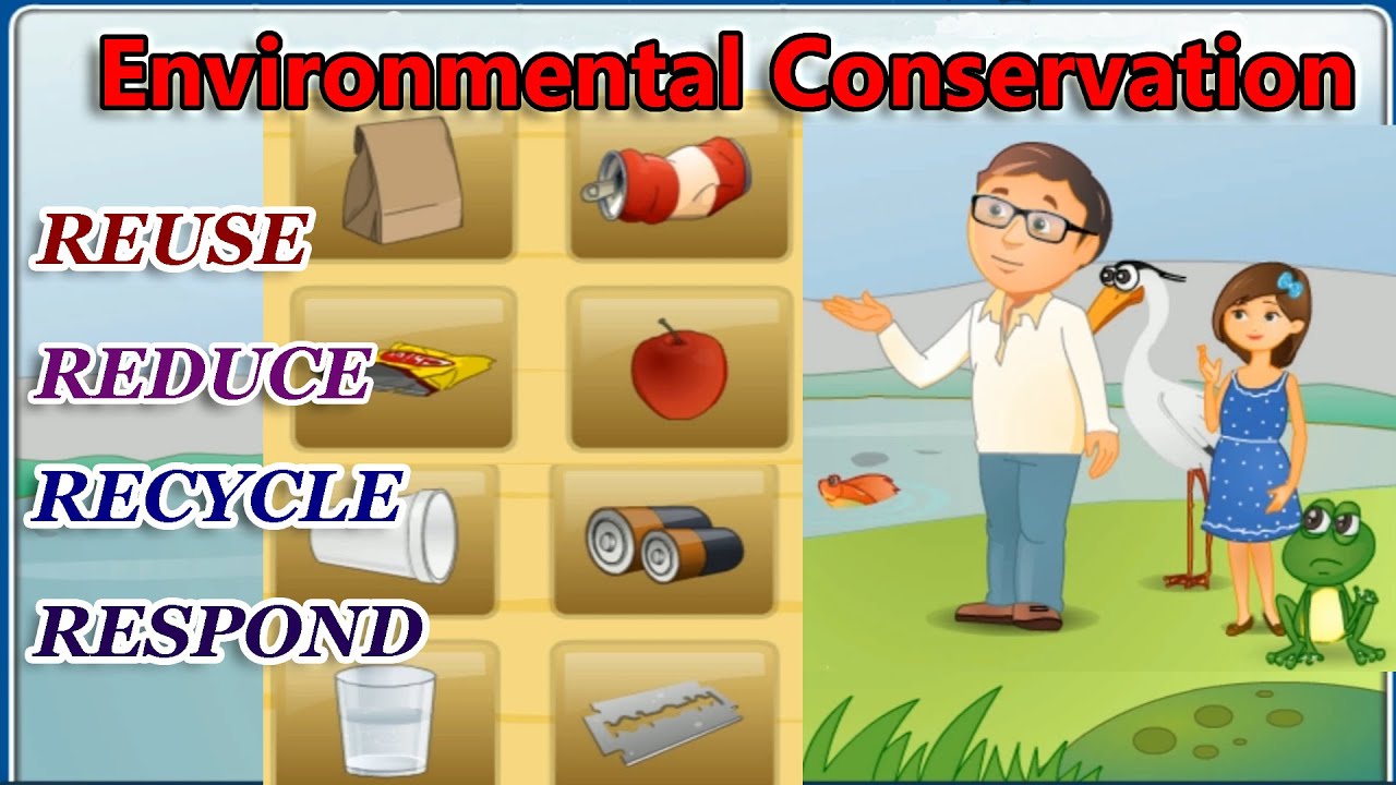 Environmental Conservation The 4 R S Reduce Reuse Recycle Respond