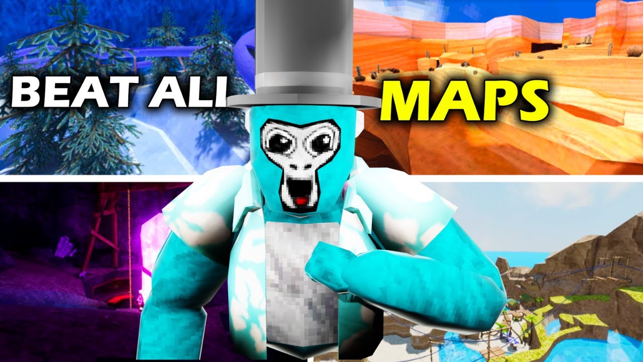 I Played Every Gorilla Tag Map Youtube
