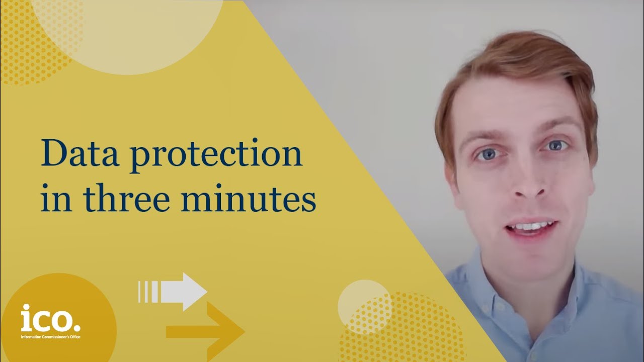 Data Protection Explained In Three Minutes Youtube