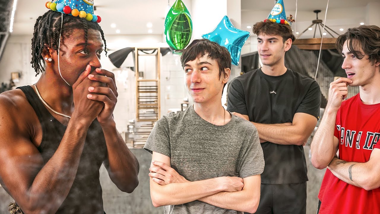 I Threw Peterbot A Birthday Party Youtube