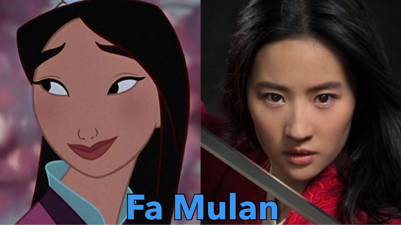 Fa Mulan Movie Evolution 1998 2020 Mulan Youtube