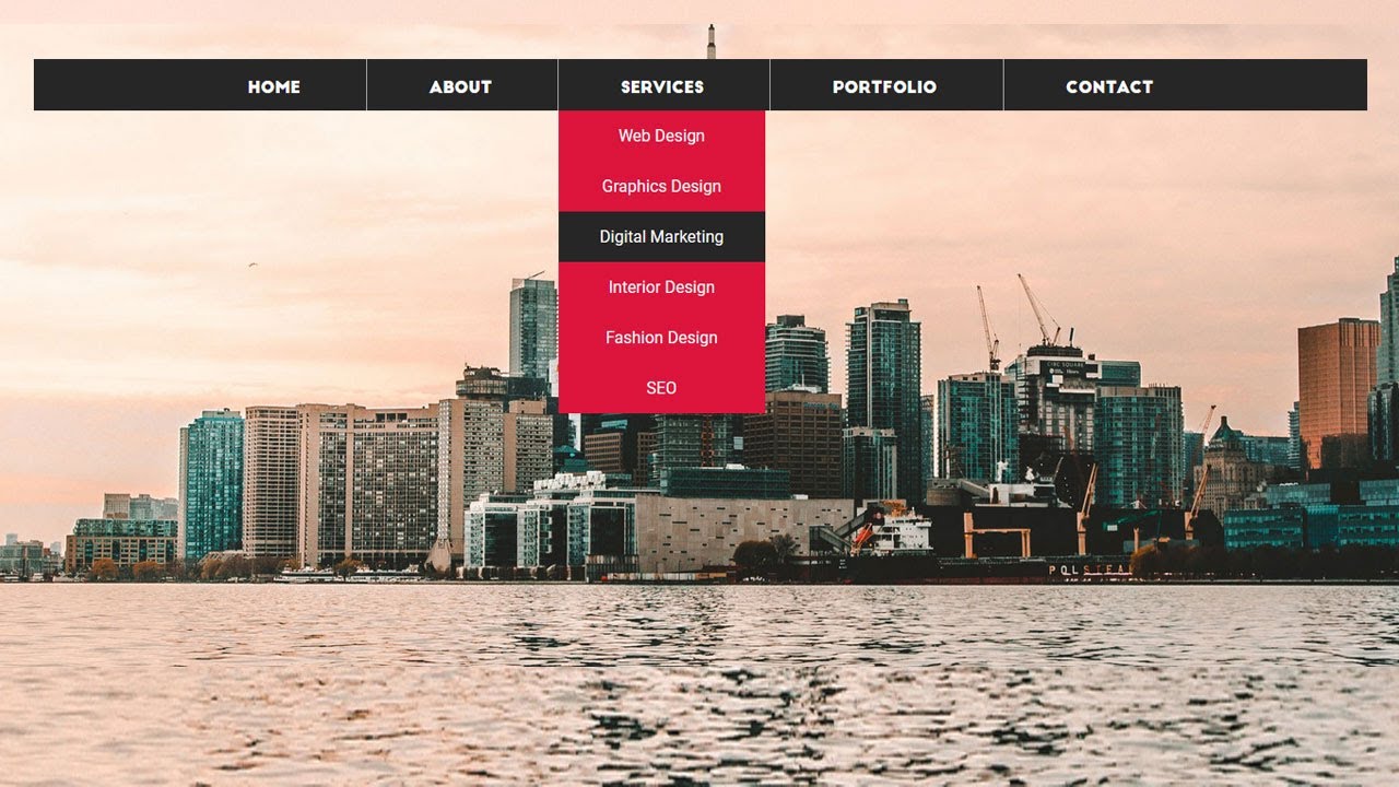 Simple Css Dropdown Mmlader