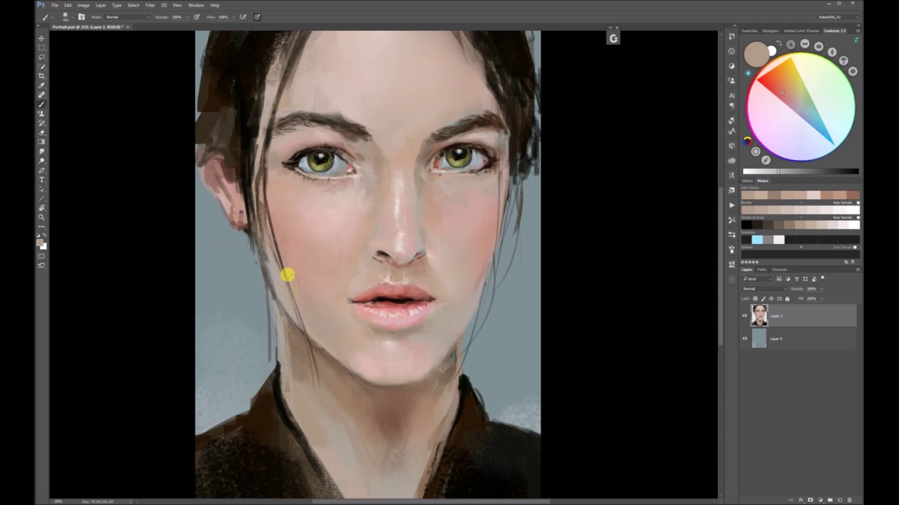 Portrait Practice Youtube