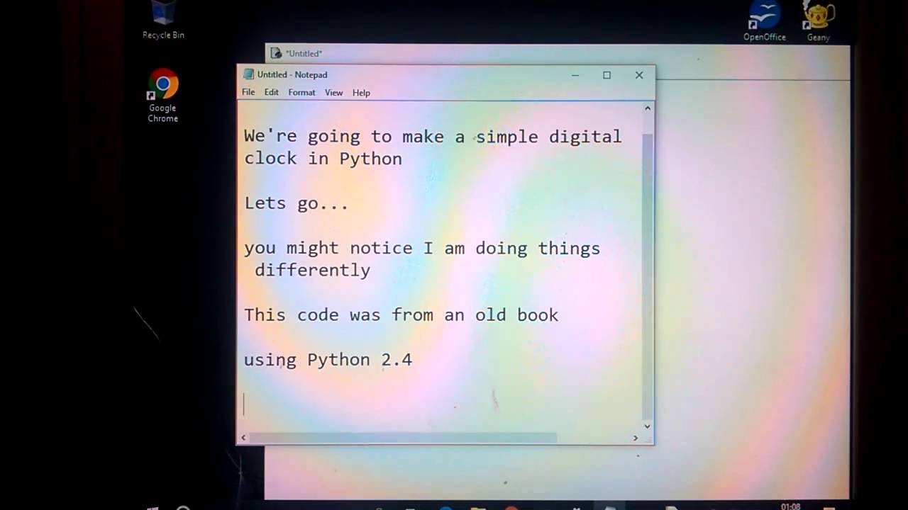 Digital Clock Program Using Python At Margaret Swan Blog