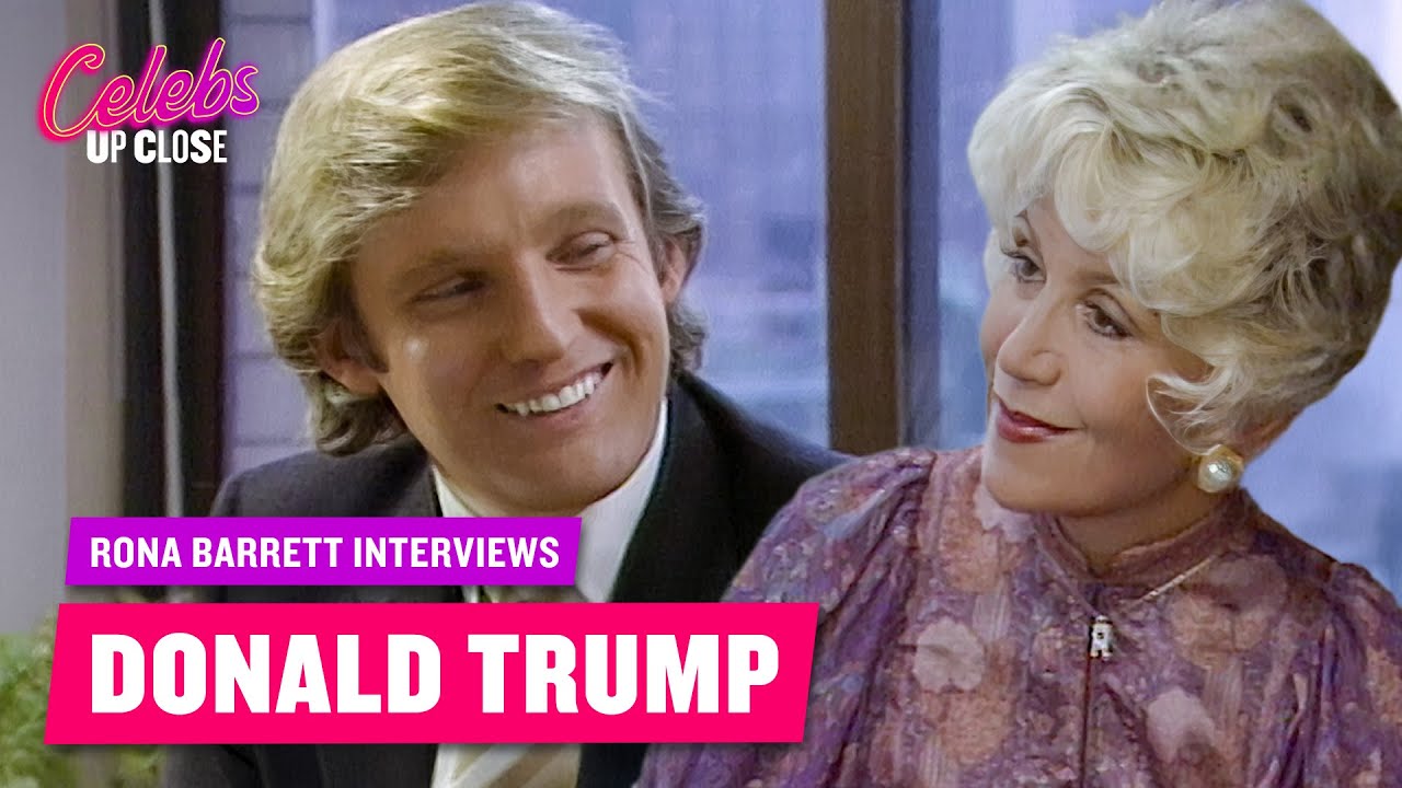 Rona Barrett Interviews Donald Trump Full Episode Celebs Up Close