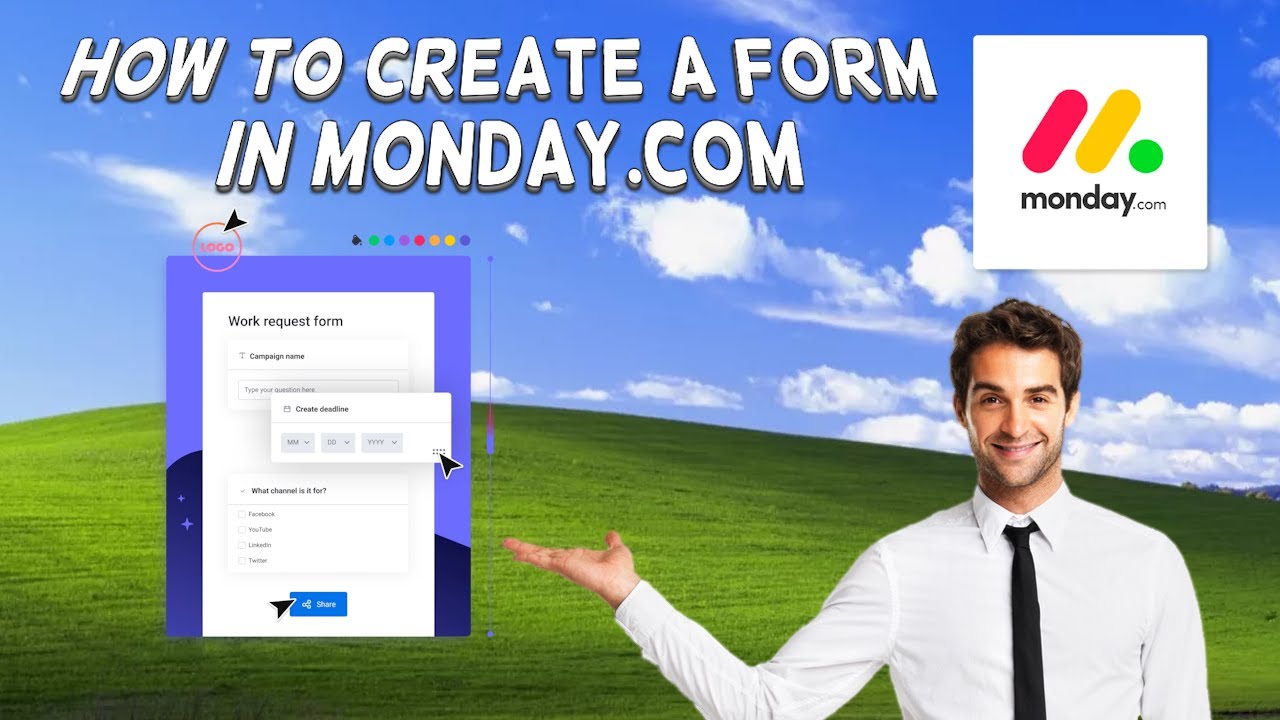 How To Create A Form In Monday Tutorial Youtube