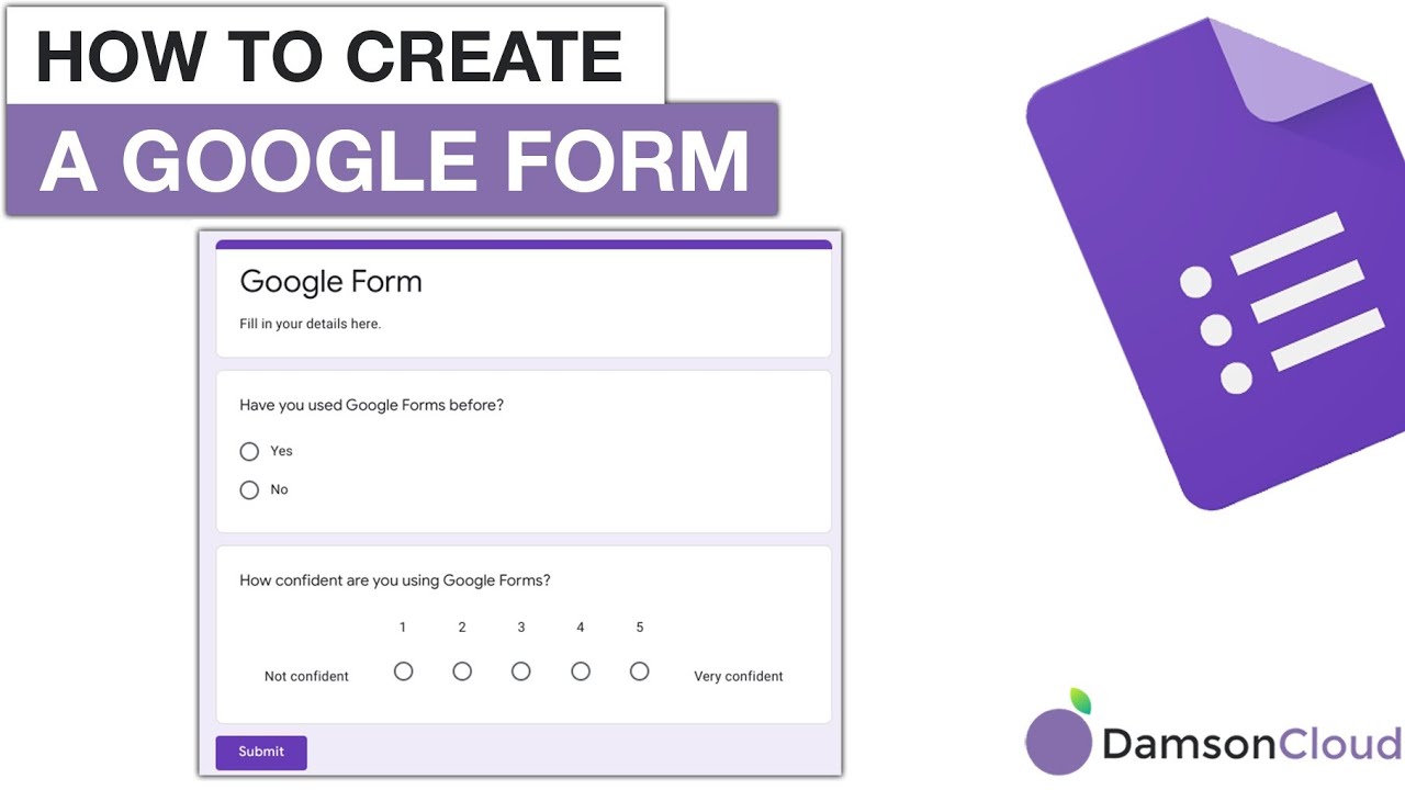 How To Create A Google Form For Your Business Youtube