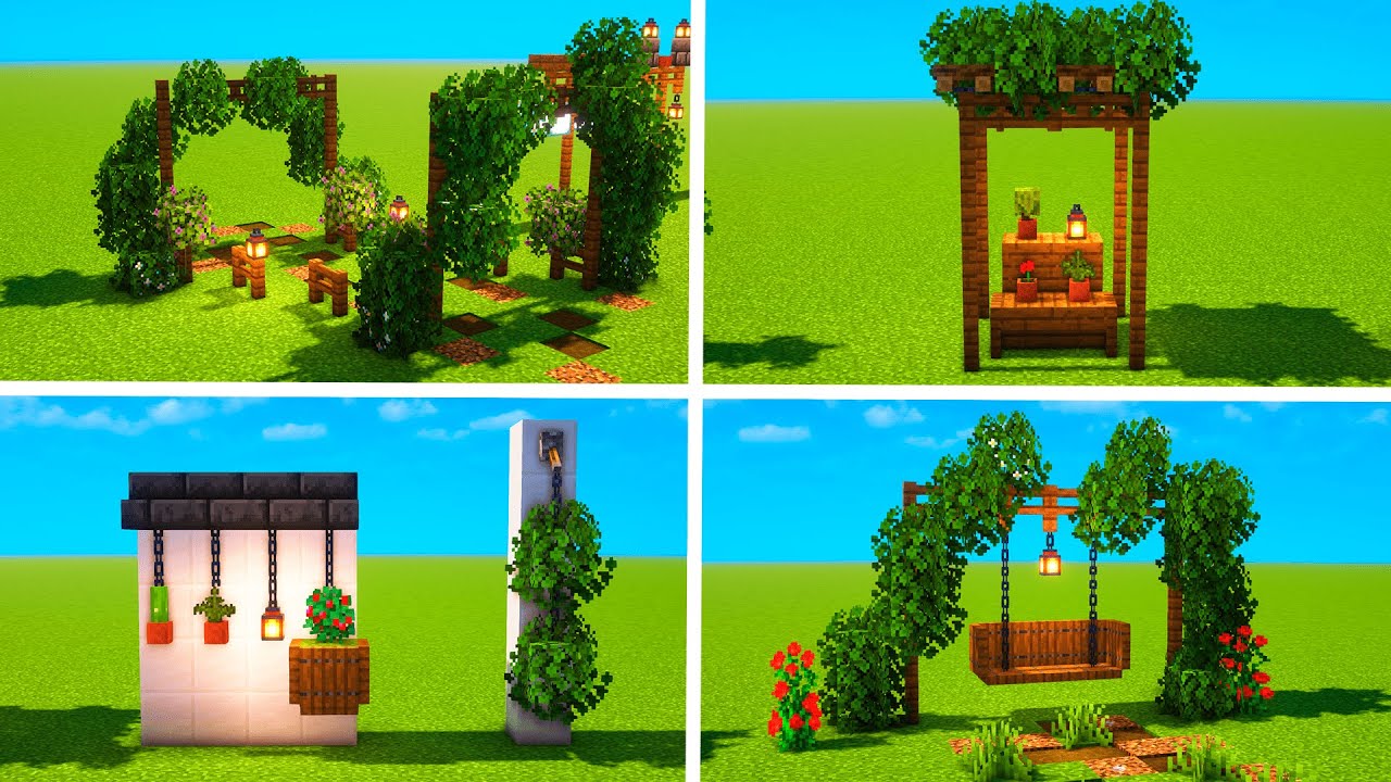 Minecraft Outdoor Decoration Ideas