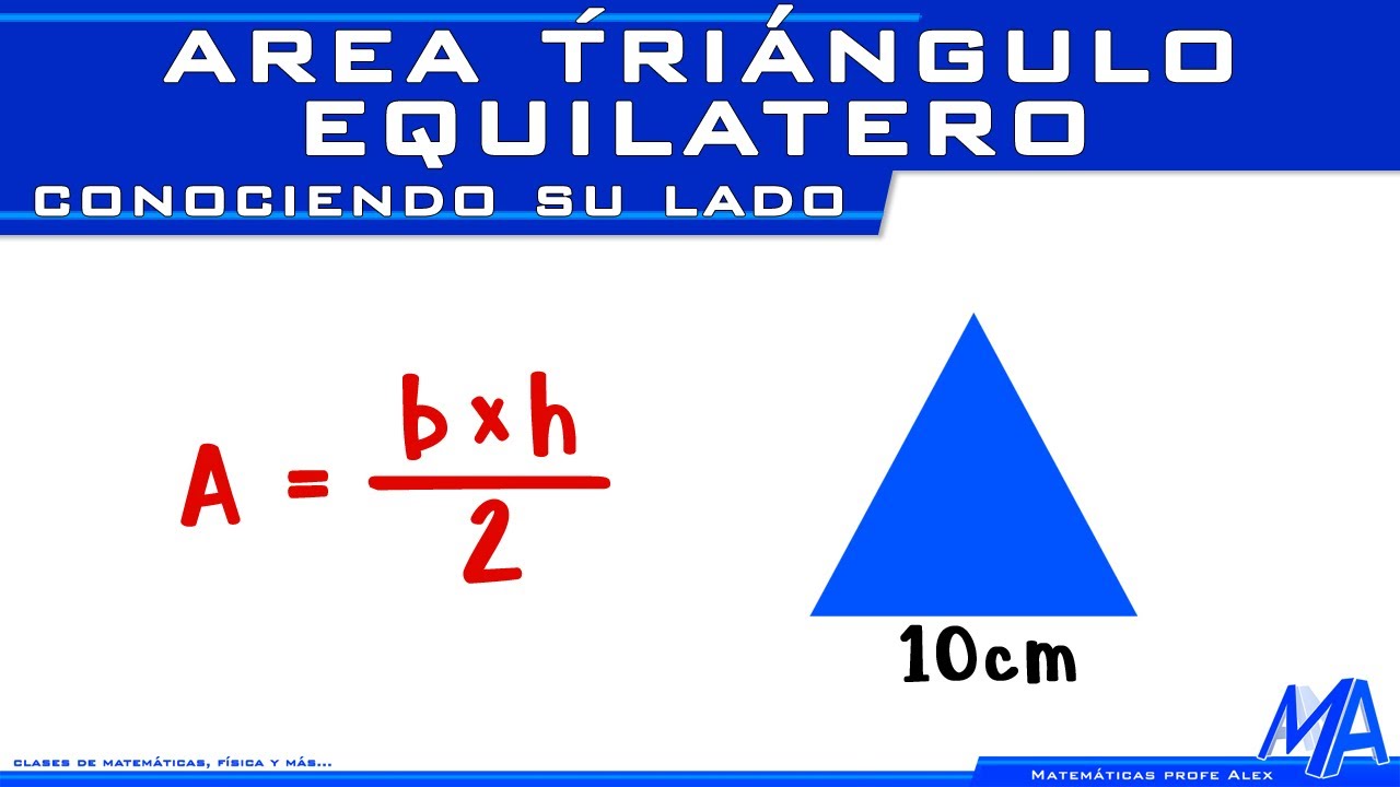 Como Calcular Area De Un Triangulo Equilatero Infoupdate Org