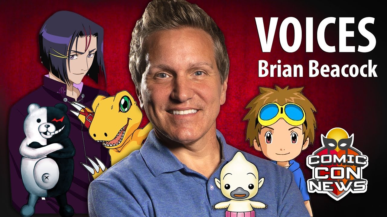 Brian Beacock Voice Of Digimon Monokuma Yumichika And More London
