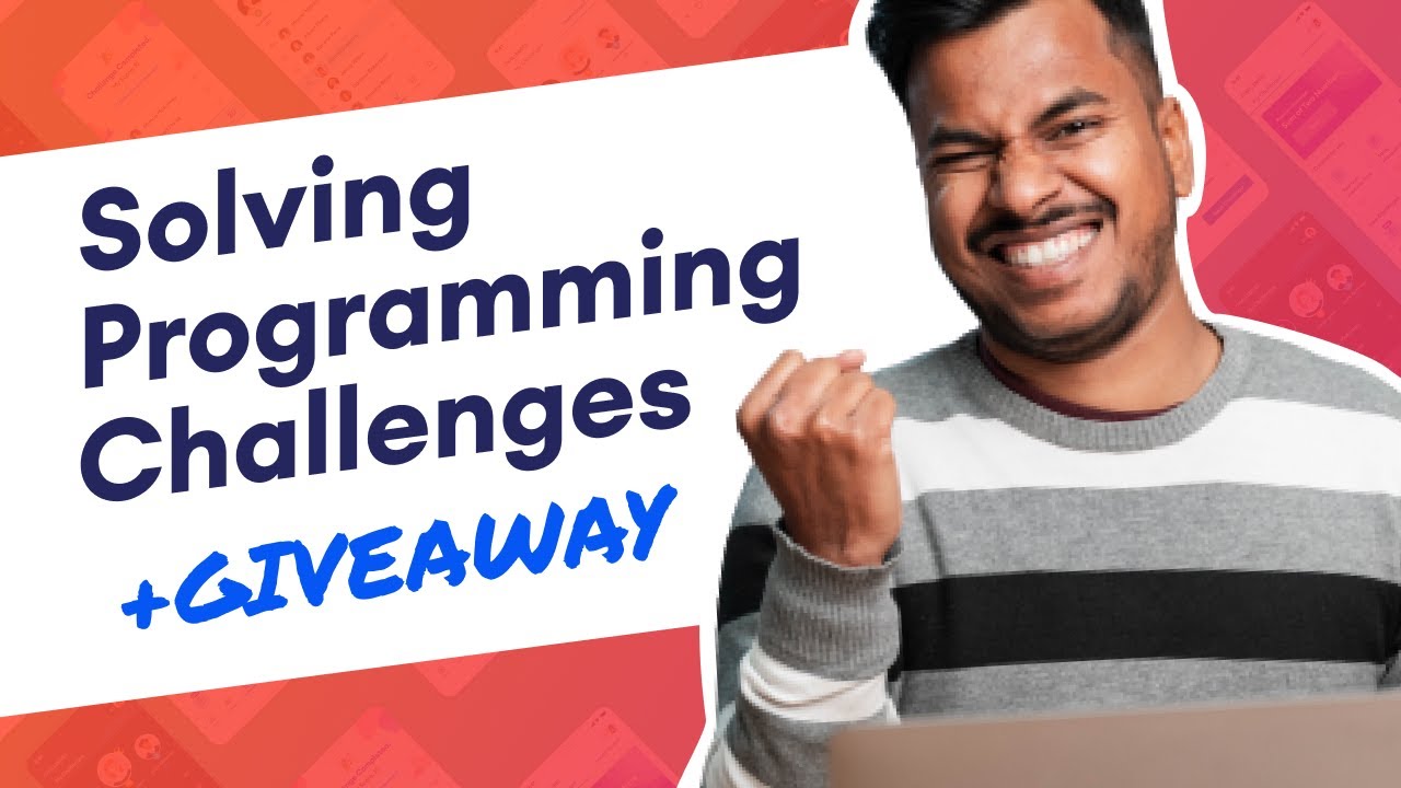 Solving Python Beginner Challenges Giveaway Youtube
