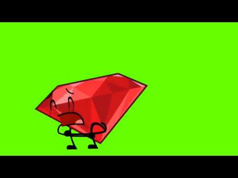 Ruby Diamond Crying Green Screen Chroma Key Youtube