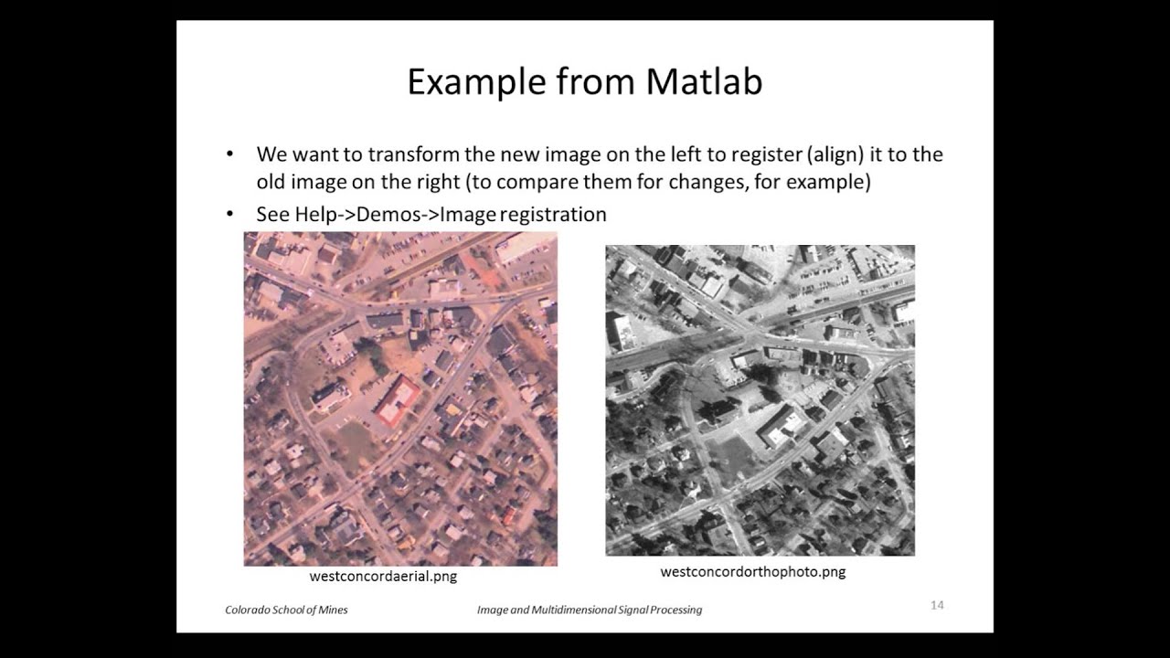Eeng 510 Lecture 04 2 Spatial Transformations Youtube