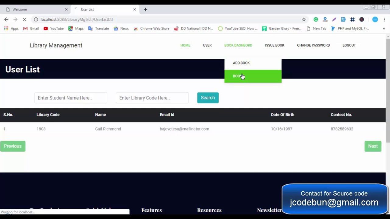 Library Management System Project In Java With Source Code Maztoys