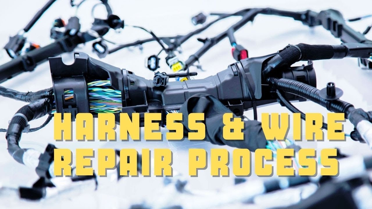 Complete Automobile Harness And Wire Repair Process Youtube