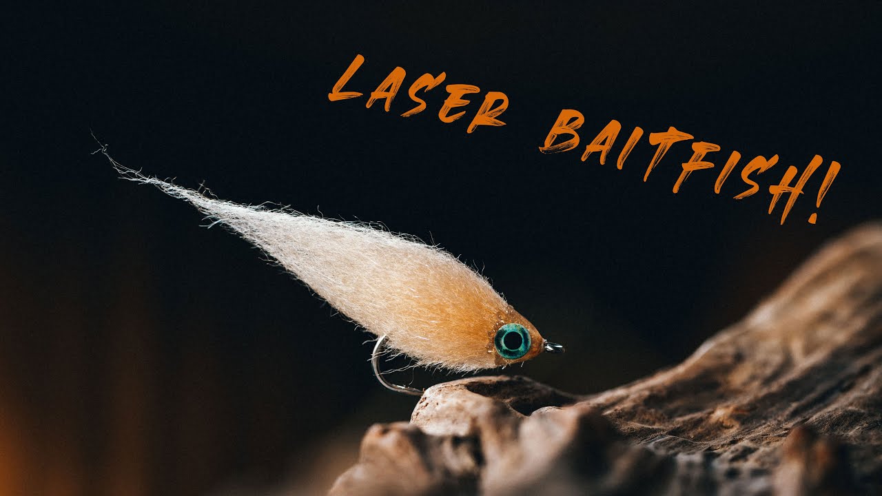 Fly Tying Laser Baitfish Tutorial Fly Tying Streamer Beginner