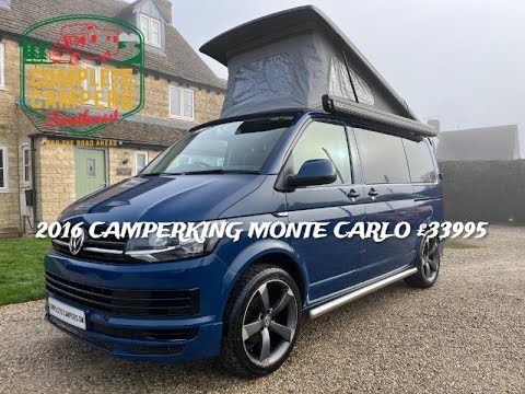 2016 Volkswagen Camperking Campervan Youtube