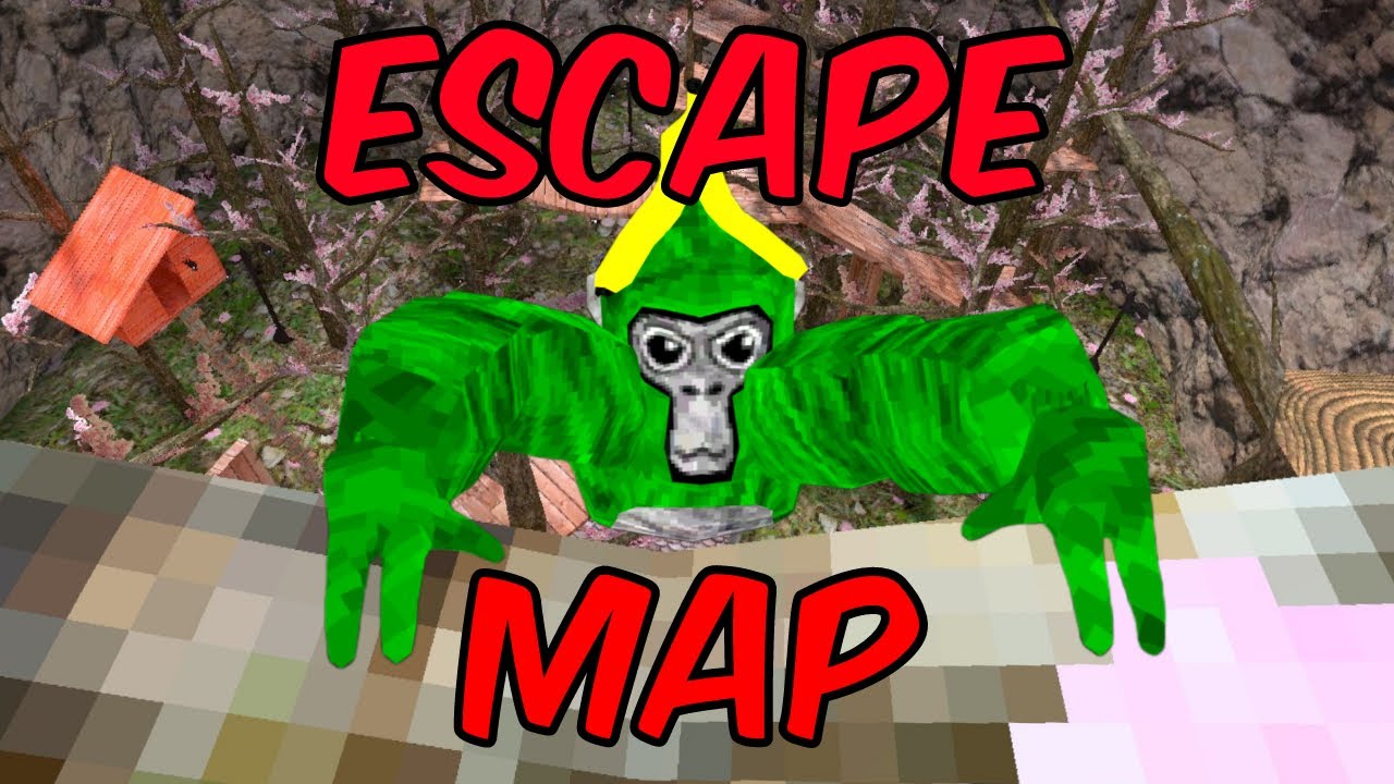 How To Escape The Map Easy Gorilla Tag Youtube