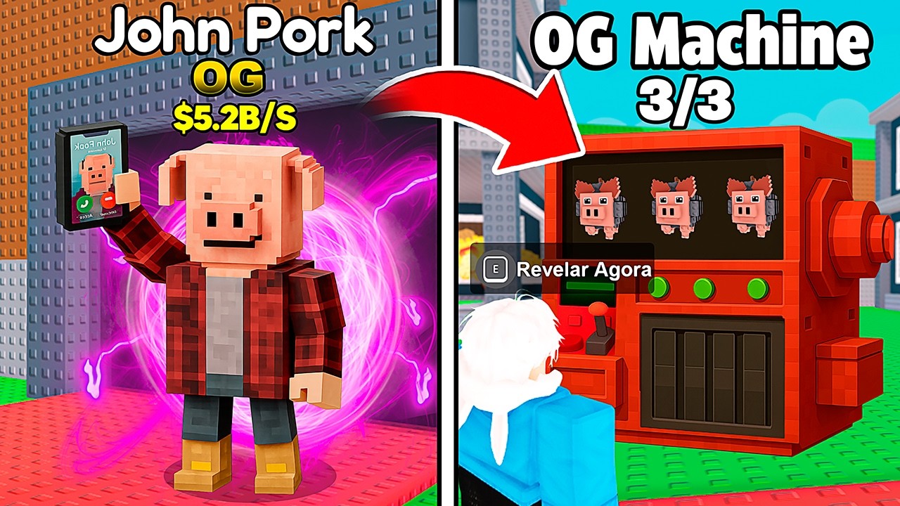 John Pork рџ ґdescobri Os Novos Crafts Secretos E Brainrots Mais Raros Do