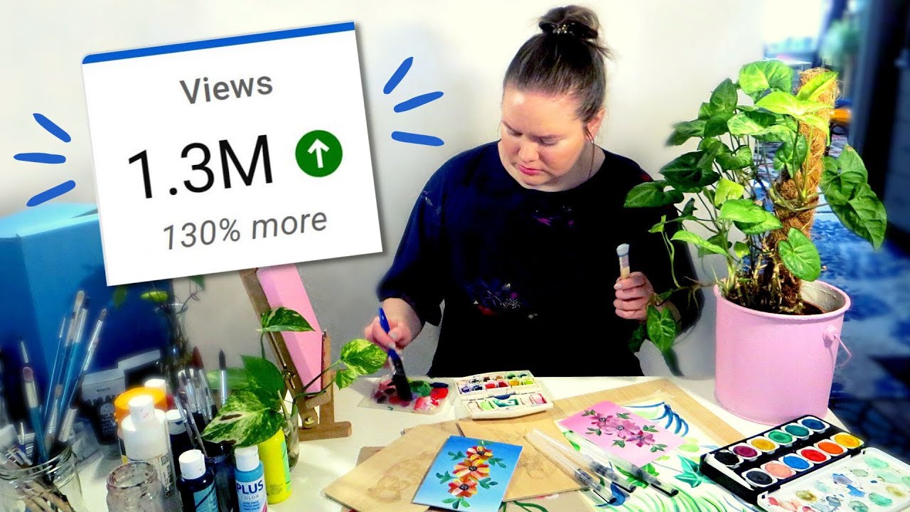 How I Brought My Art Youtube Channel Back To Life This Year Youtube