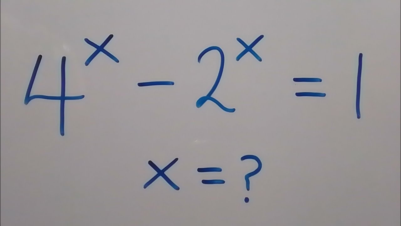A Nice Olympiad Exponential Problem Youtube