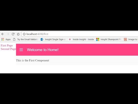 Sidenav Navbar Angular Material Youtube