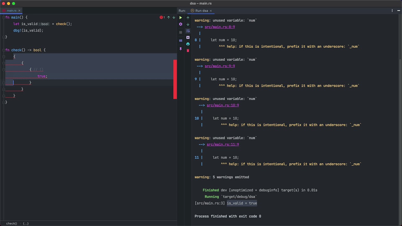 Return A Value From A Function In Rust Youtube