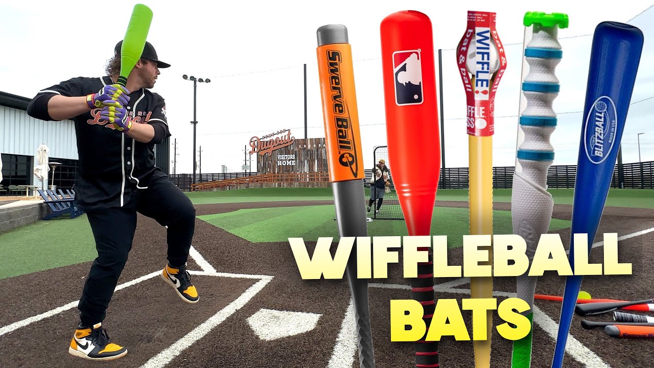 Wiffleball Bat Showdown Baseball Bat Bros Youtube