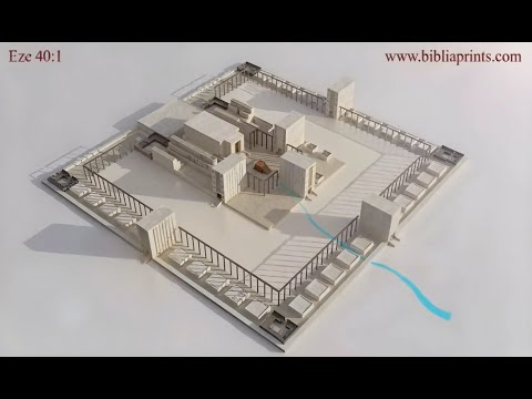 Ezekiel Temple Vision Chapter 40 3d Animation Youtube