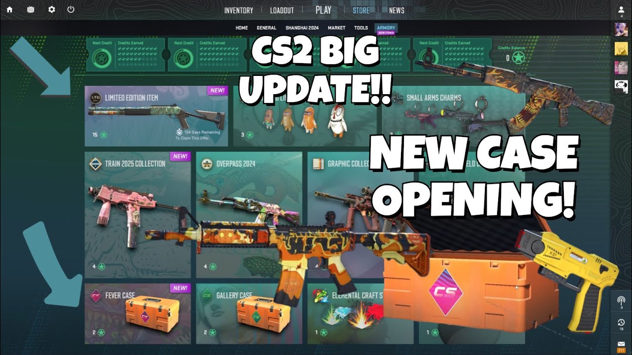 New Case Opening рџљё Huge Cs2 Update Is Here Youtube