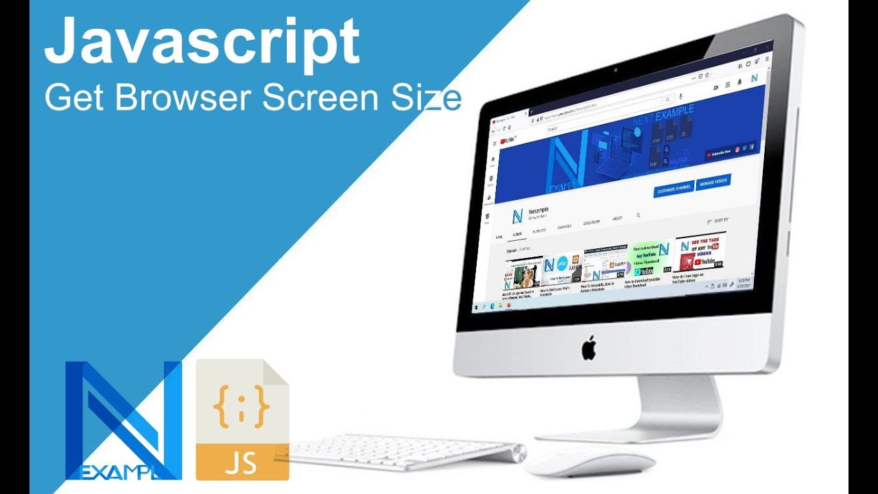 Javascript Get Browser Screen Size Youtube