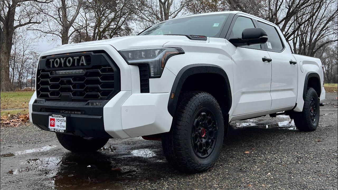 2026 Toyota Tundra Trd Pro Performance Package Ice Cap White And