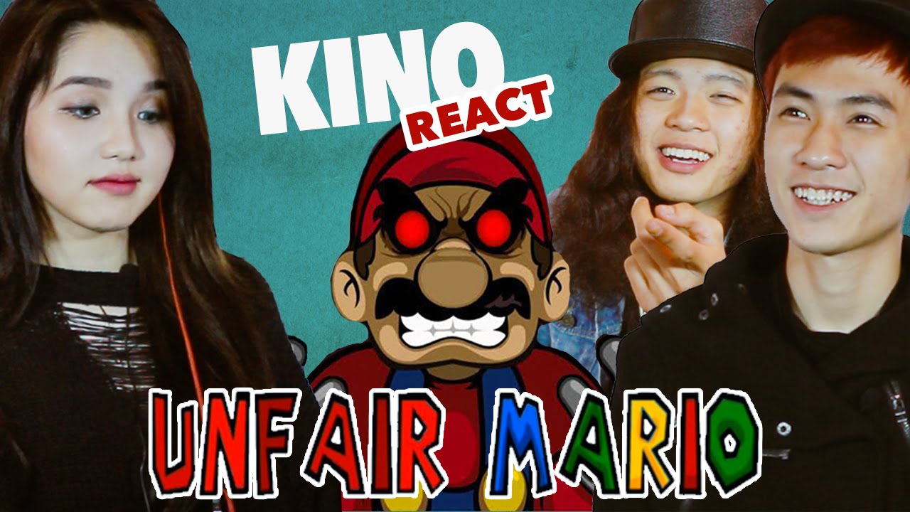 Kino React Thá Sá C Vá I Unfair Mario Gaming Youtube