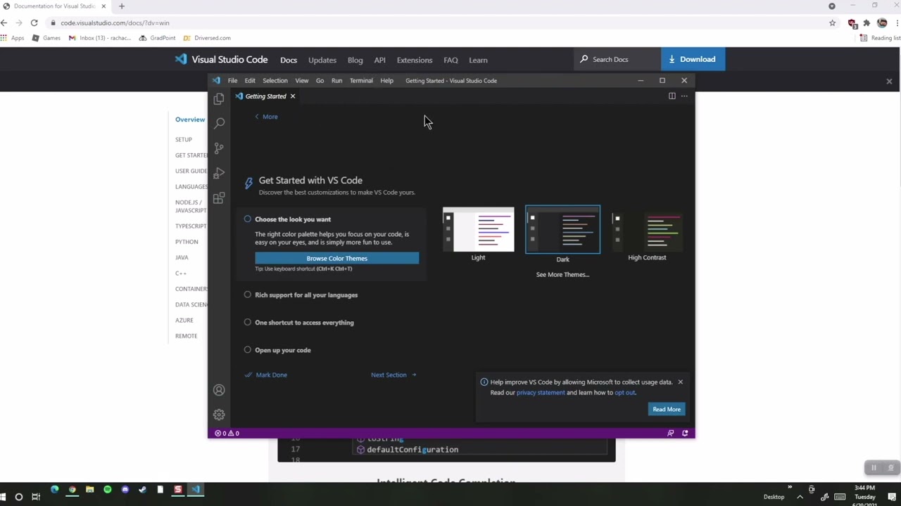 Visual Studio Code Intro Youtube