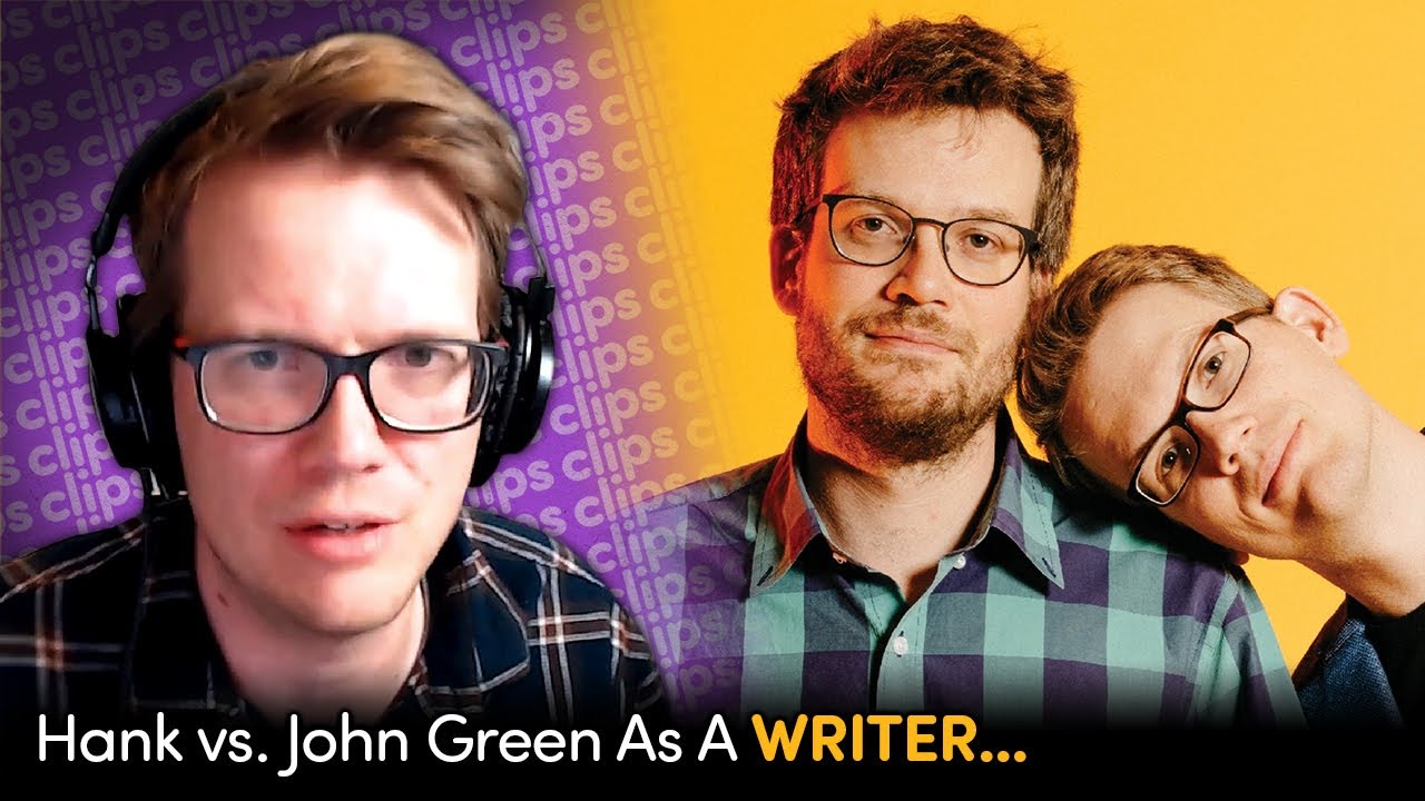 Hank Green Opens Up About His New Book Pressure Being Related To John