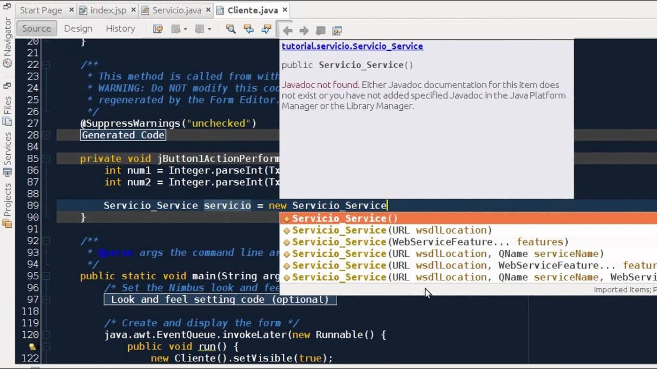 Java Web Service Client Tutorial 1 1 Youtube
