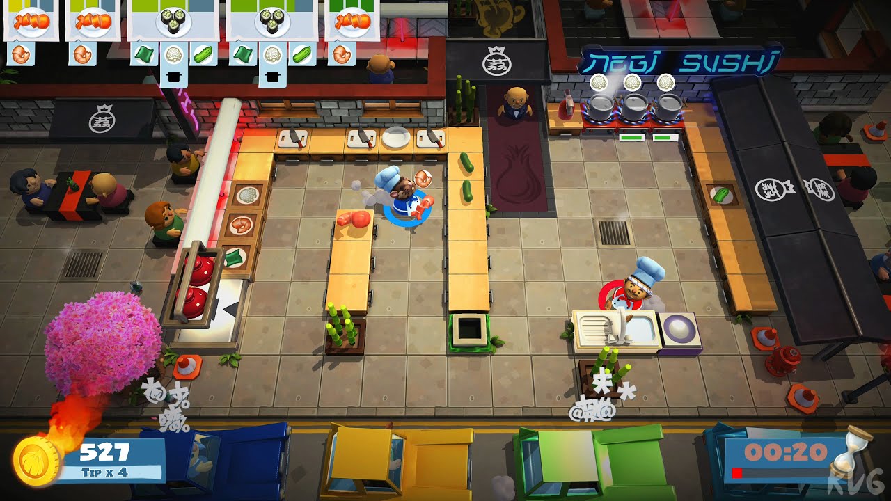 Overcooked 2 Gameplay Pc Uhd 4k60fps Youtube
