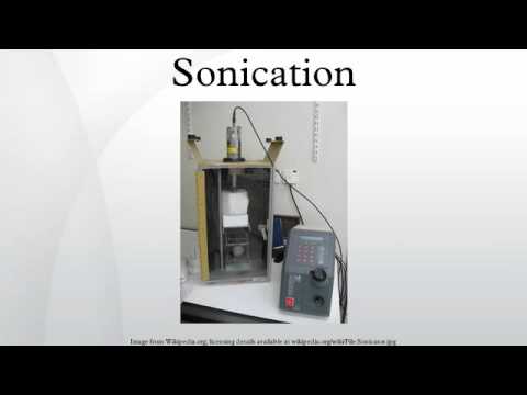 Sonication Youtube