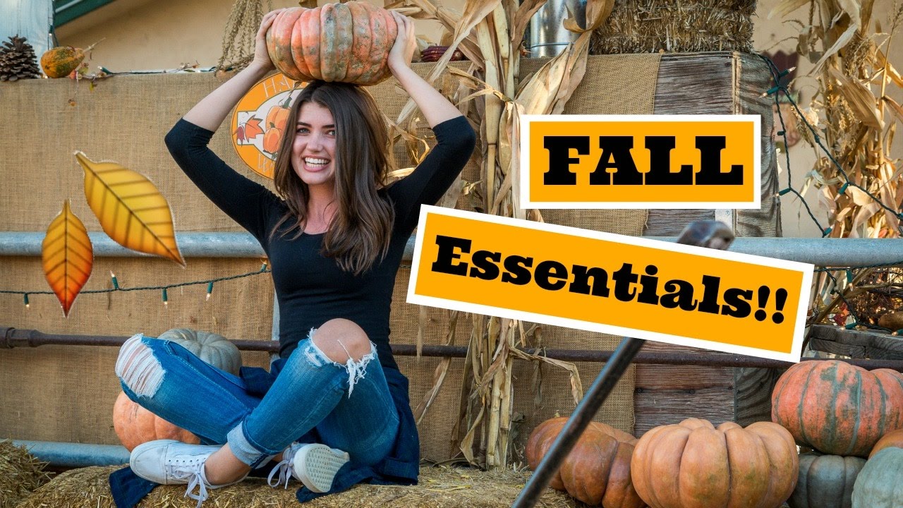 Fall Essentials Youtube
