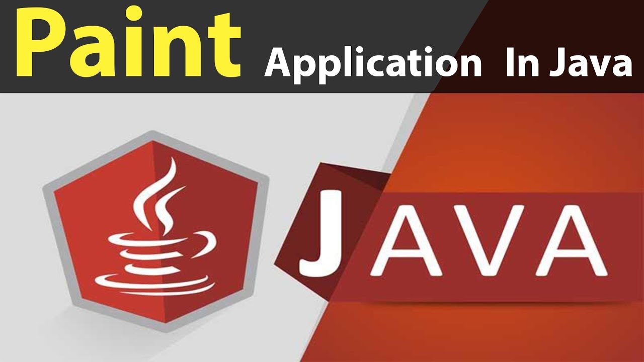 Java Application Tutorial Create Paint App Youtube