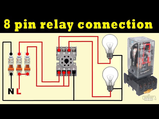 Relay Wiring Diagram Relay Connection Relay Working 42 Off