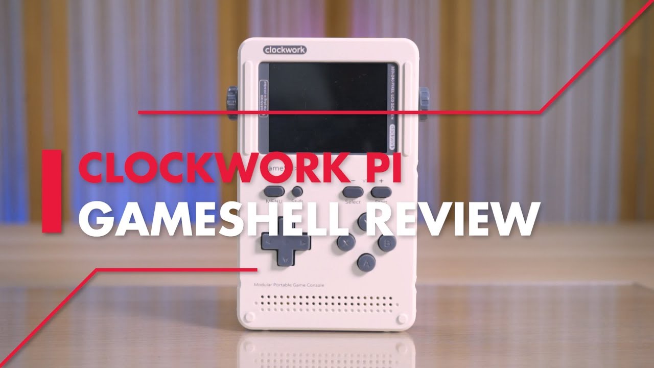 Reviewing The Gameshell Clockwork Pi S Portable Game Console Youtube