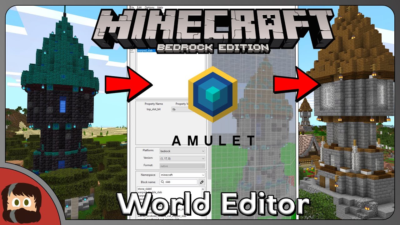 World Edit For Bedrock Amulet Tutorial Minecraft Bedrock And Java