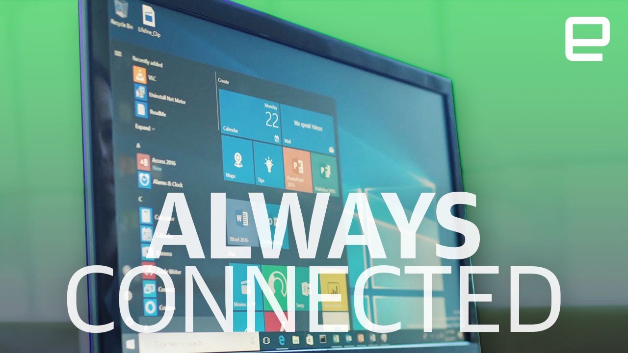 Always Connected Pc First Look Computex 2017 Youtube