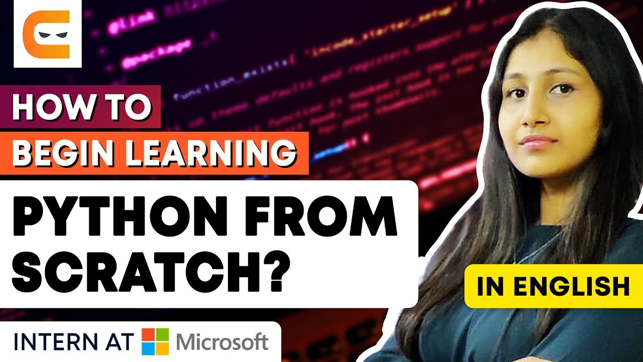 How To Begin Learning Python From Scratch Coding Ninjas Youtube