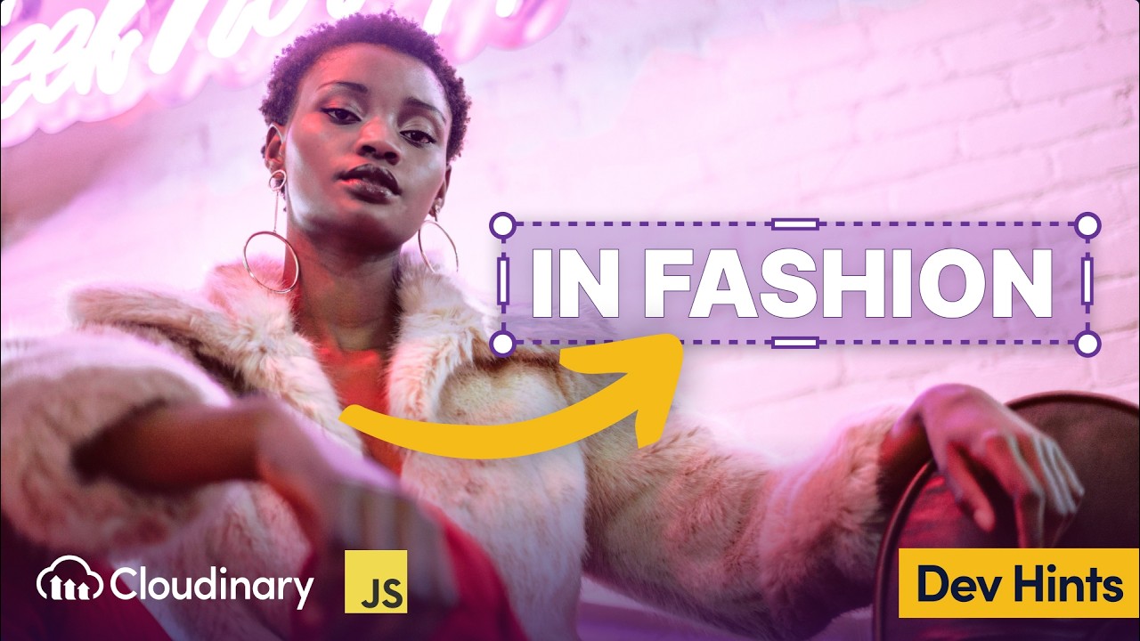 Overlay Text On Images With Javascript With Cloudinary Dev Hints