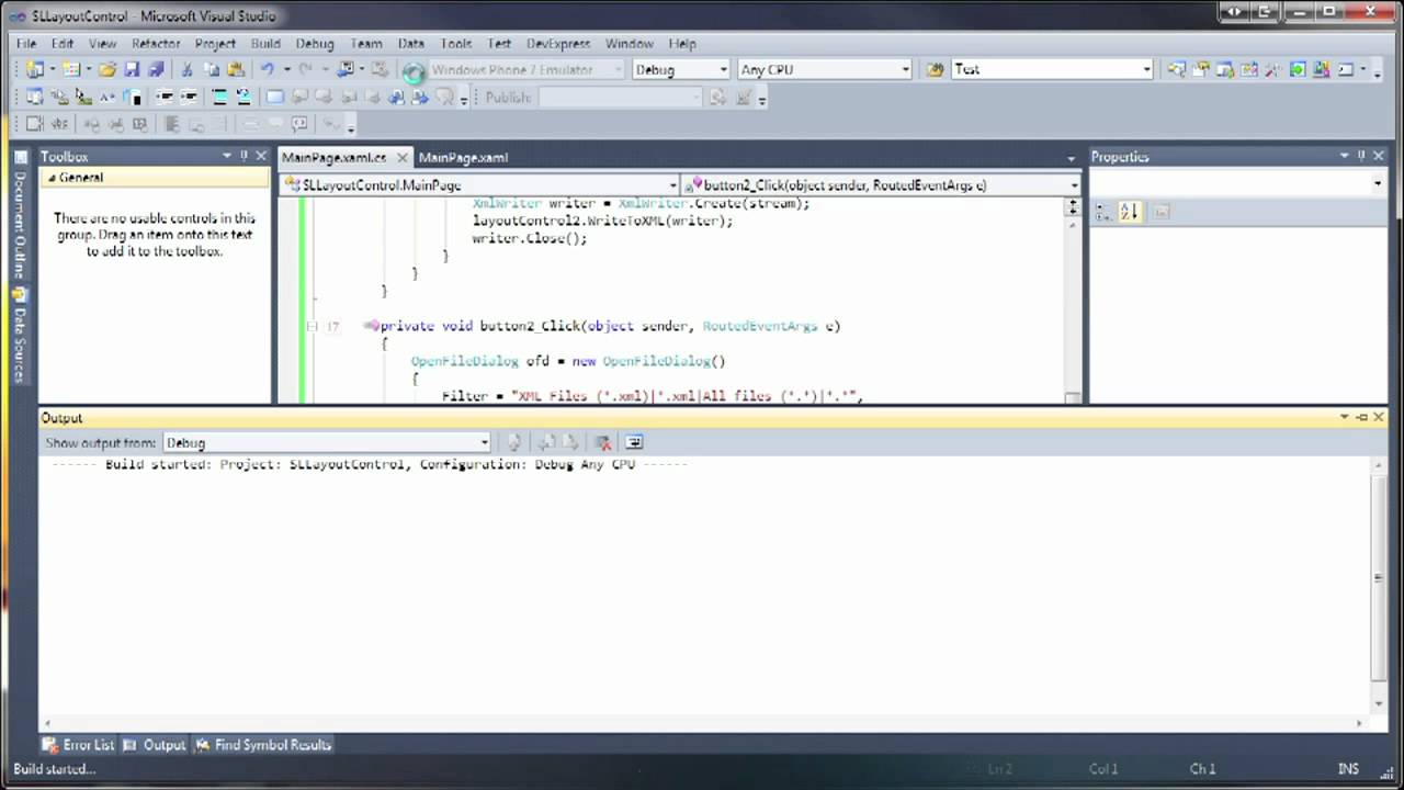 Silverlight Layout Control Runtime Customization And Layout